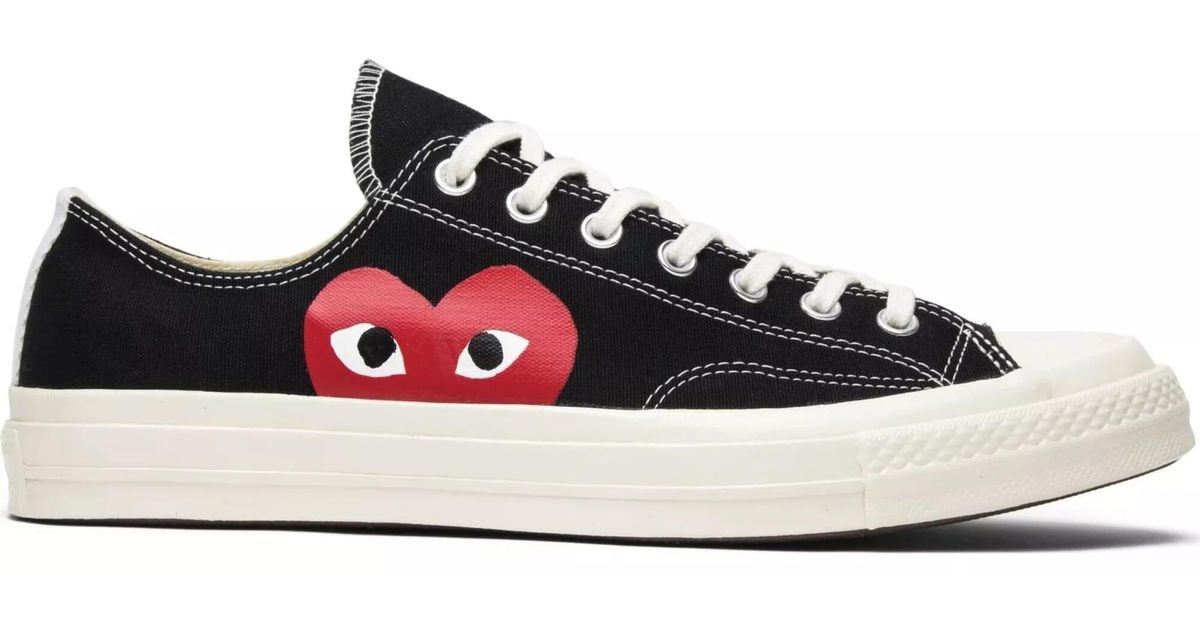 Converse Chuck 70 Cdg Ox/-High Risk 150206C in Black for Men | Lyst