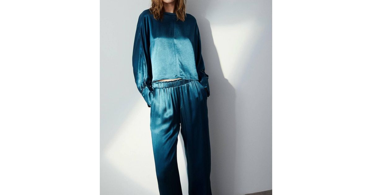 Melissa Nepton Layne Top in Blue | Lyst