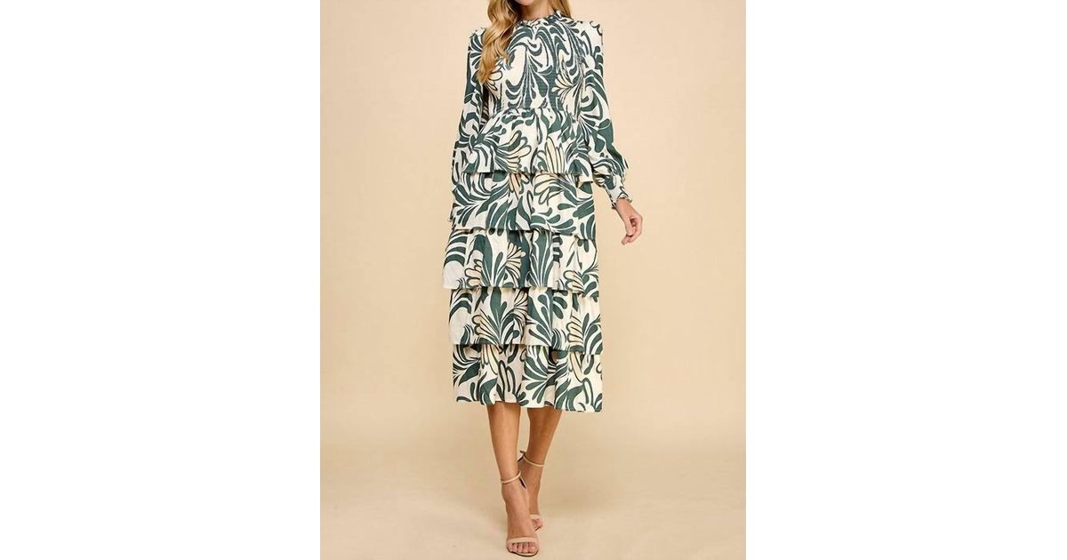 TCEC Delia Dress in Blue | Lyst