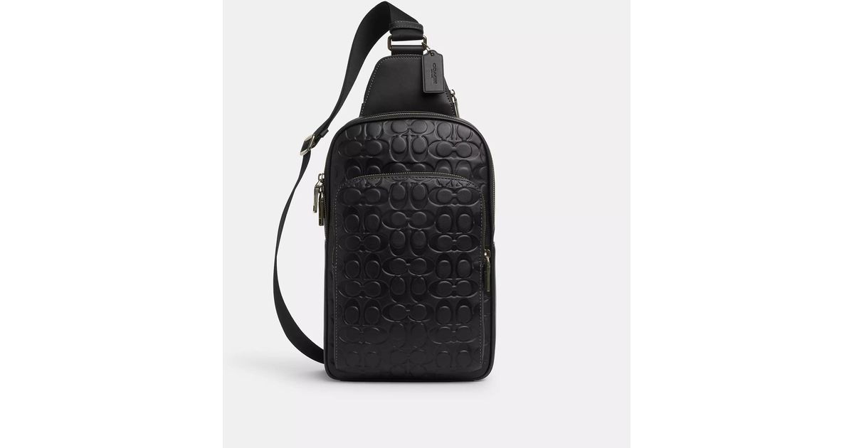 COACH Ethan Pack in Black | Lyst