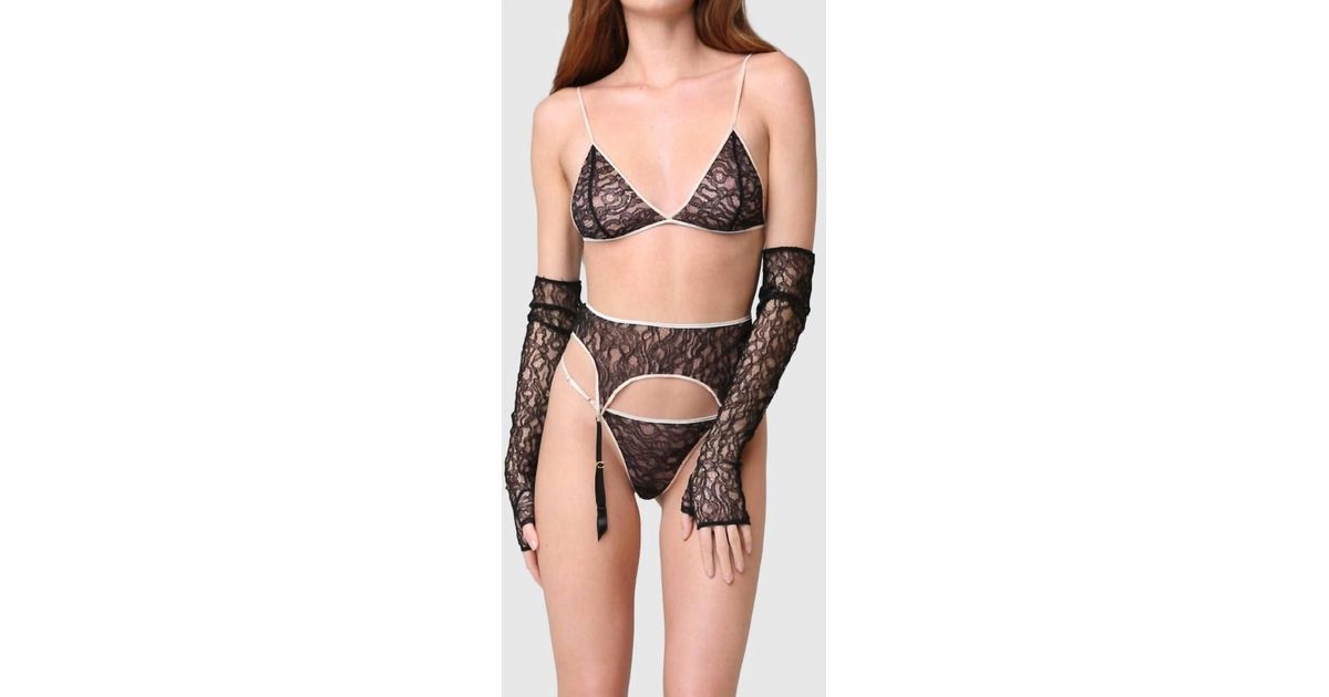 Kiki de Montparnasse Enchante G-String Underwear in Black | Lyst