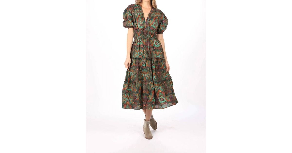 Bindu Susana Dress in Green | Lyst