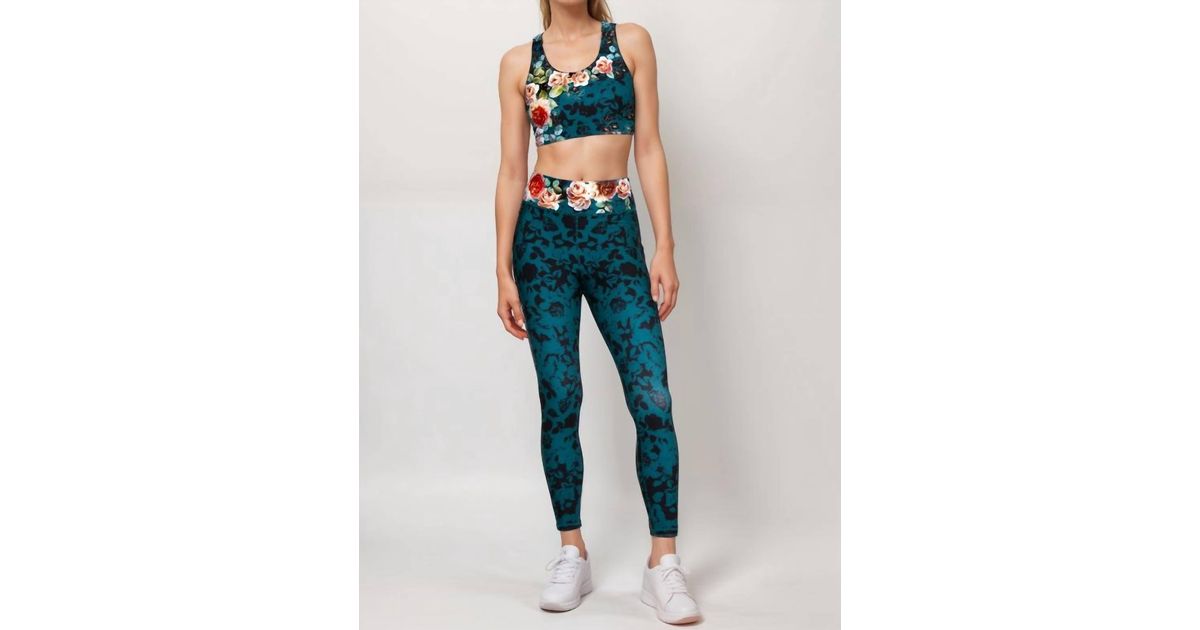 Johnny Was Bee Active Legging Rosabel in Blue | Lyst