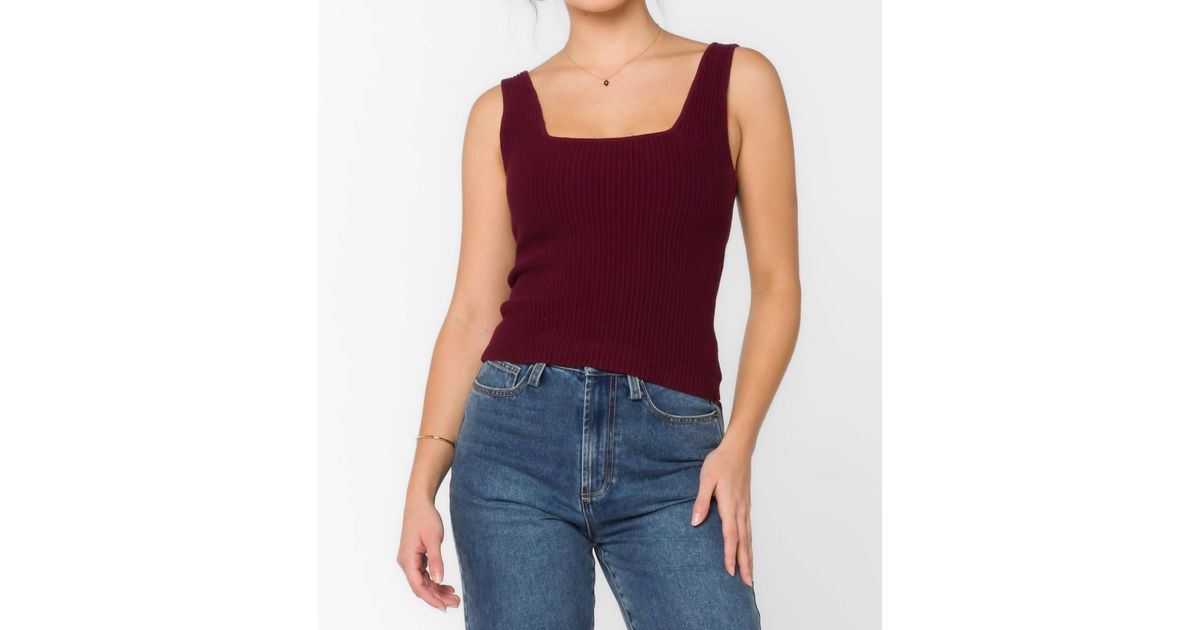 Velvet Heart Pamela Tank in Purple | Lyst