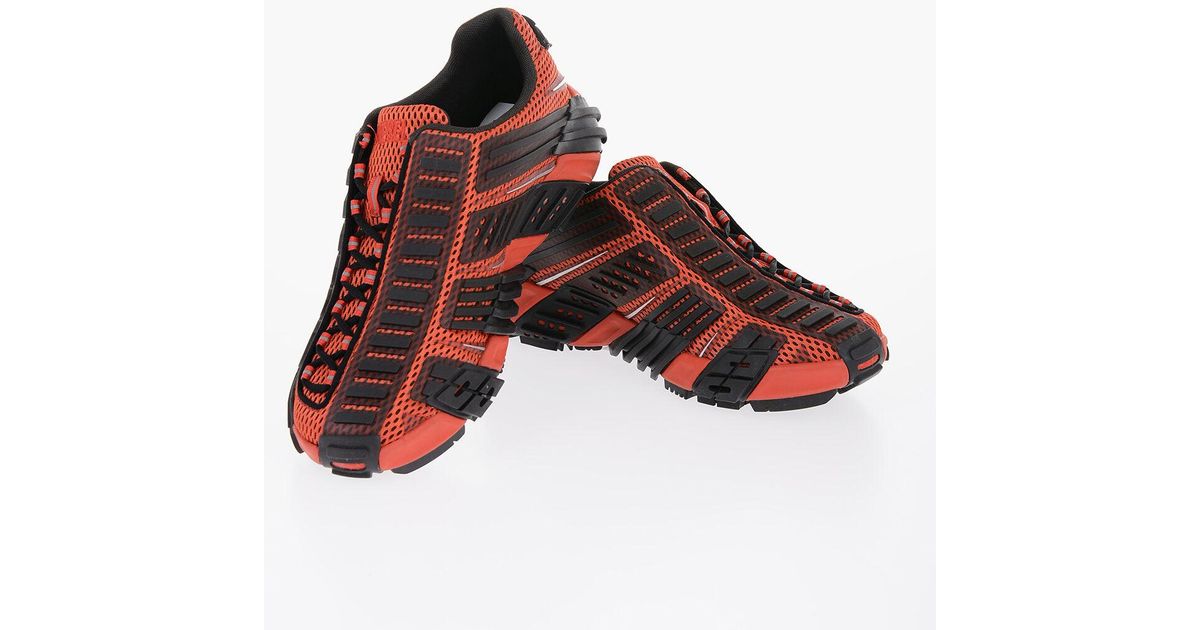 DIESEL Mesh S-Prototype V2 Sneakers With Rubber Application in Red for ...