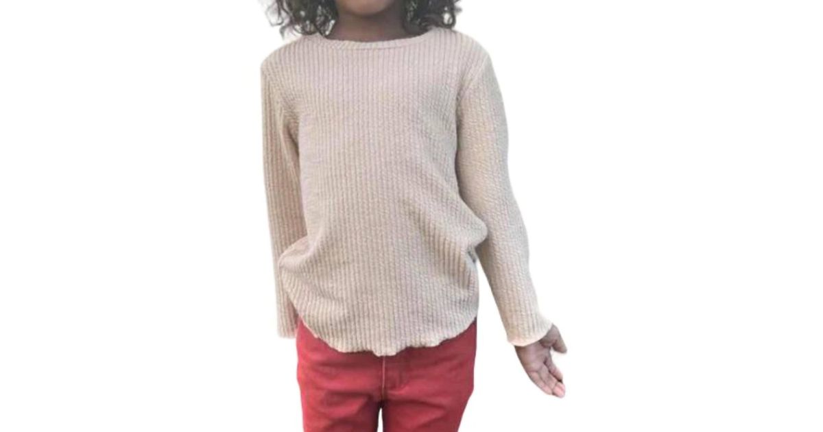 VIGNETTE Girl'S Mock Turtle Neck Texture Top | Lyst