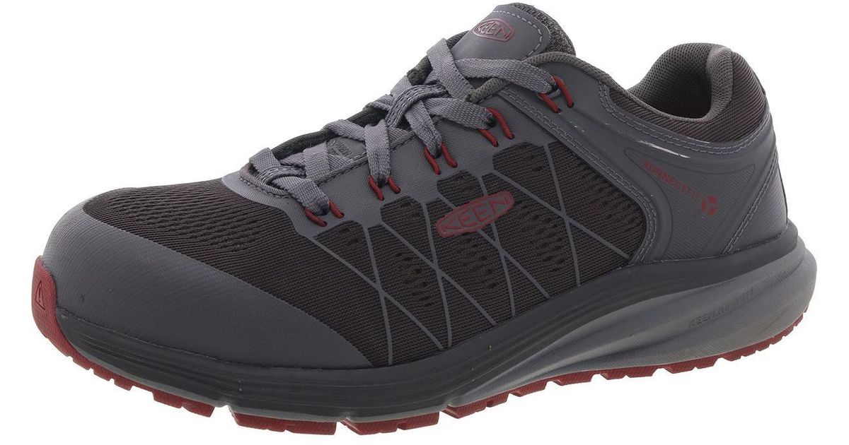 Keen Composite Toe Mesh Work & Safety Shoes in Black for Men | Lyst