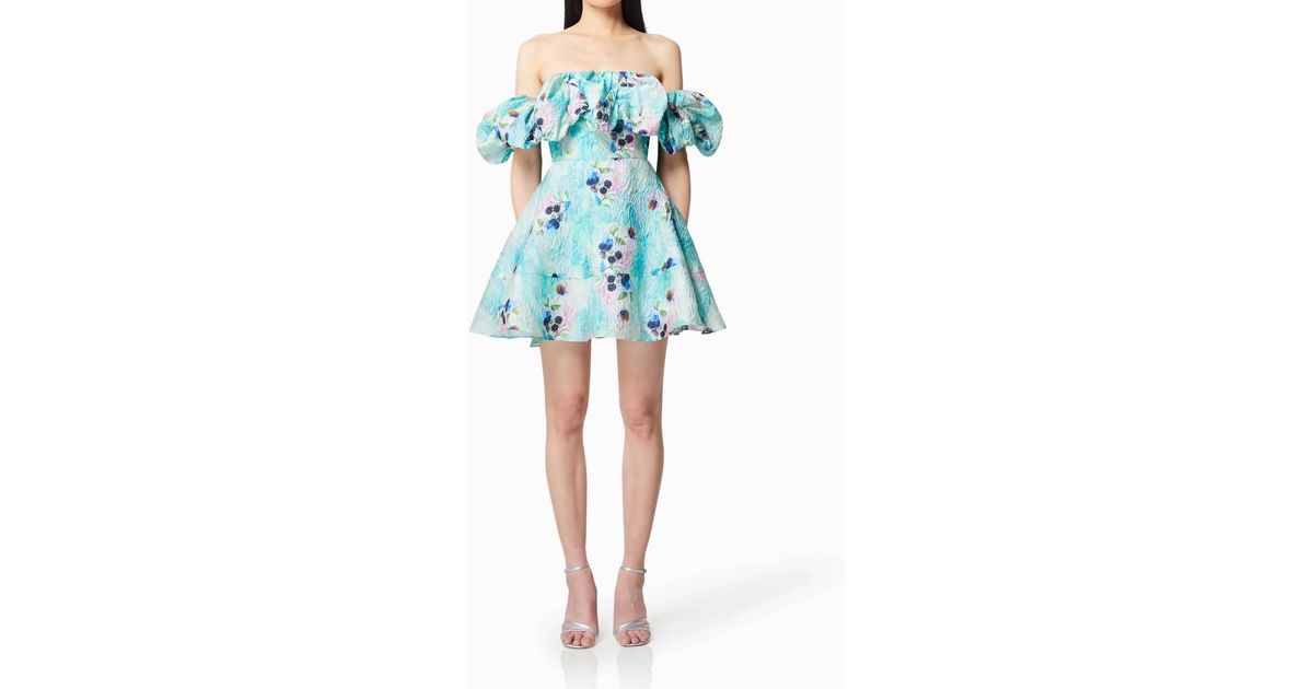 Elliatt Dynasty Dress in Blue | Lyst