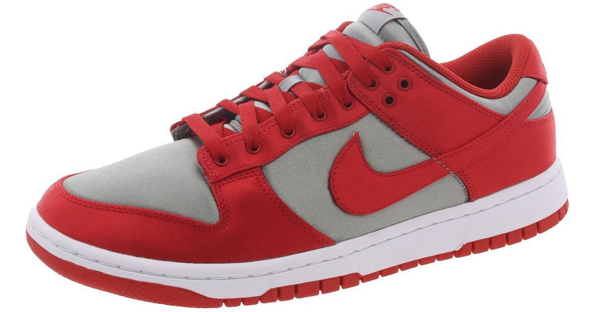 Nike Dunk Low Ess Fitness Trainer Running & Training Shoes in Red | Lyst