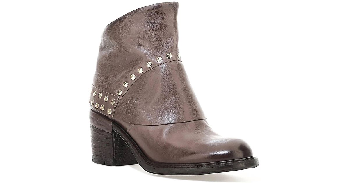 A.s.98 Jonas Short Boot in Brown | Lyst