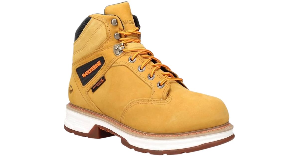 Wolverine Hellcat Ultraspring 6" Carbonmax Boot in Yellow | Lyst