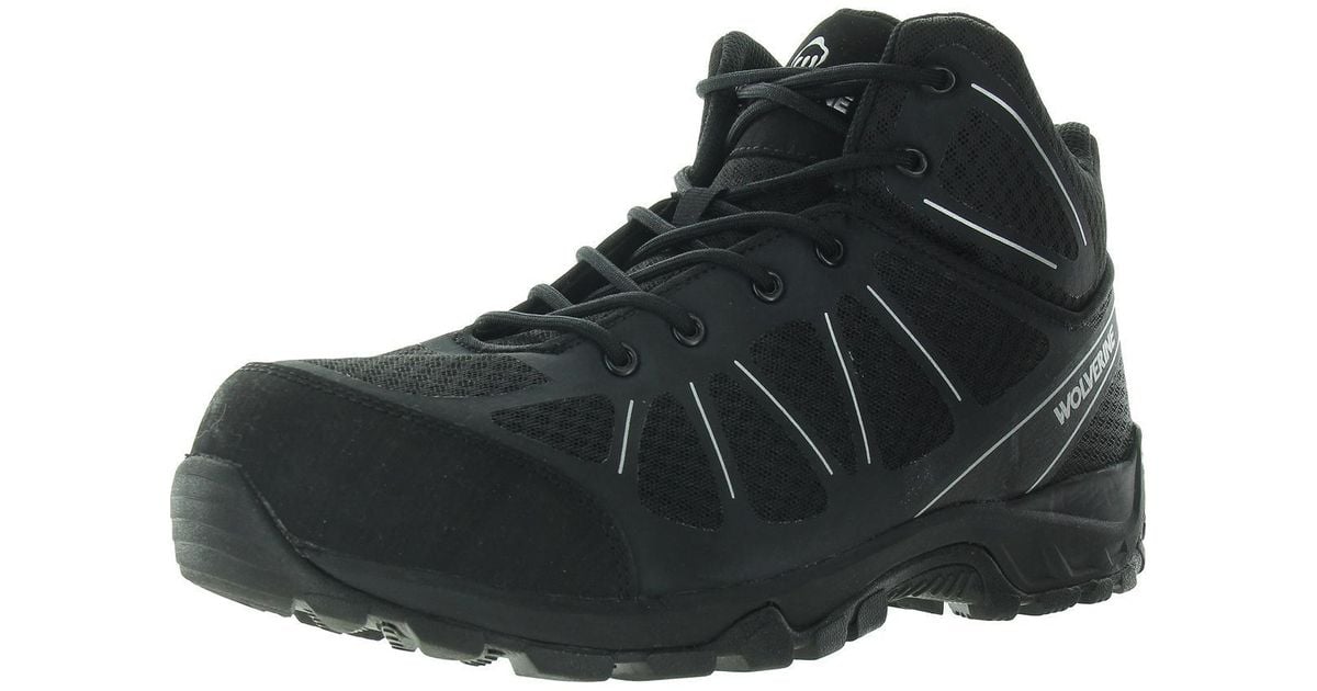 Wolverine Composite Toe Work & Safety Shoes in Black for Men | Lyst