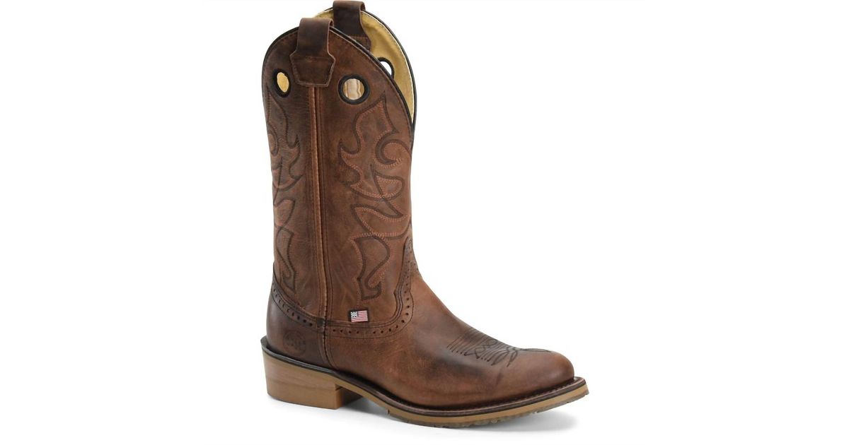 Double H Boot Kilgore 12 Work Western Boots in Brown for Men | Lyst