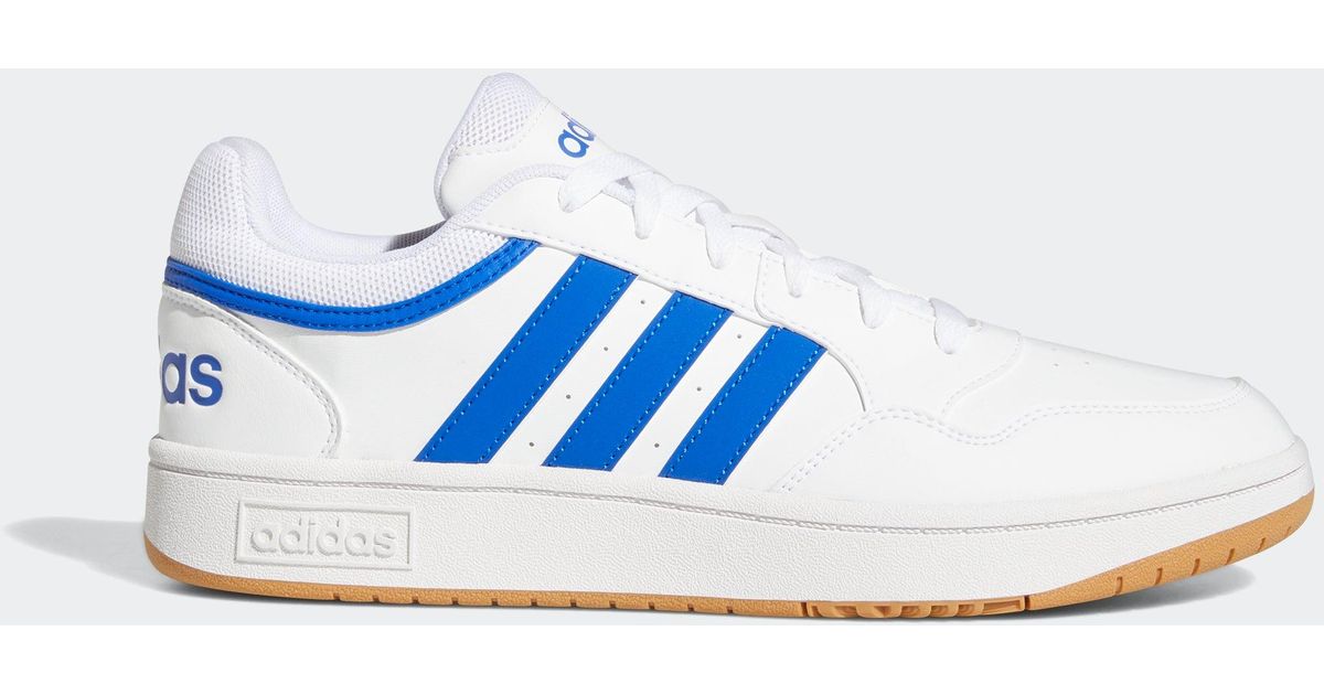 adidas Hoops 3.0 Low Classic Vintage Shoes in Blue for Men | Lyst