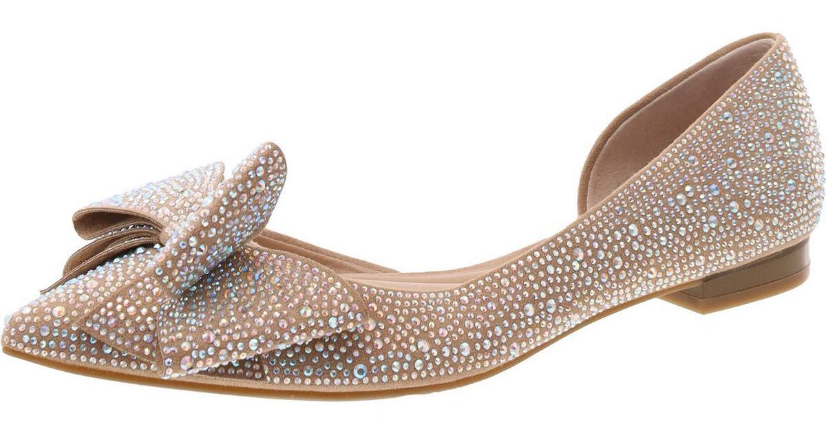 INC Affera 2 Rhinestone Ballet D'Orsay in Pink | Lyst