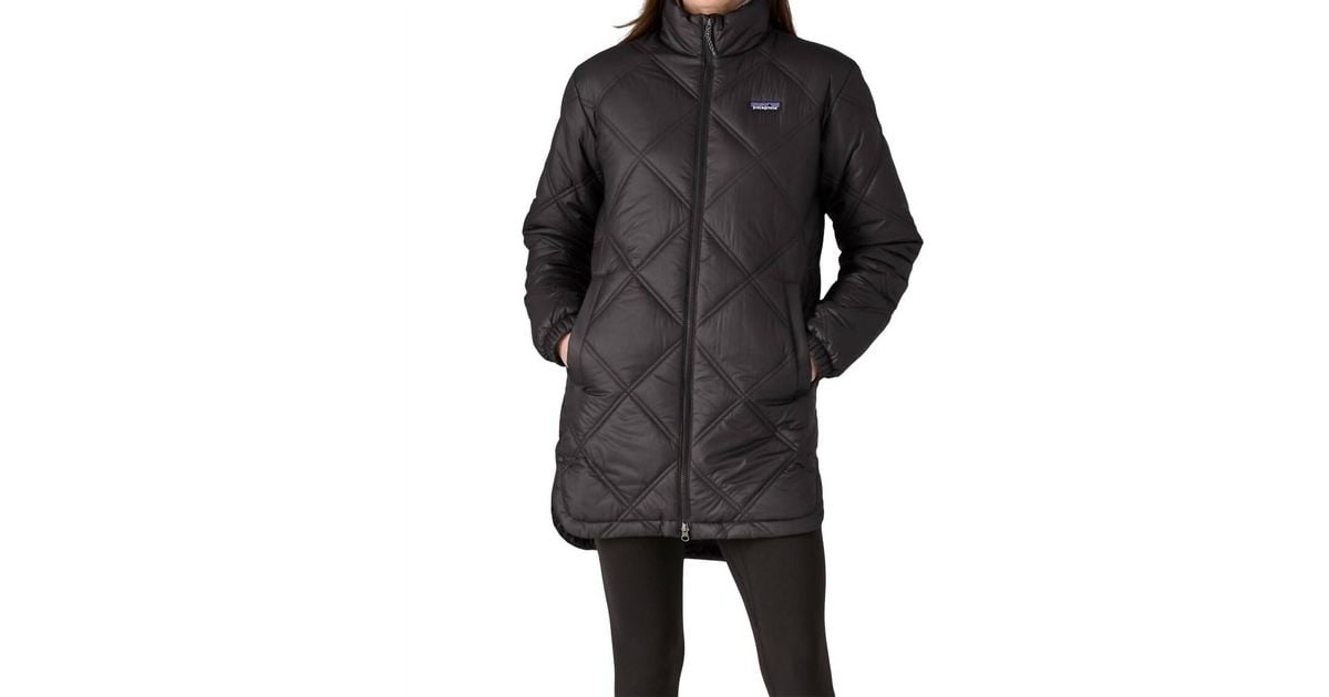 Patagonia Pine Bank Parka Jacket in Black | Lyst