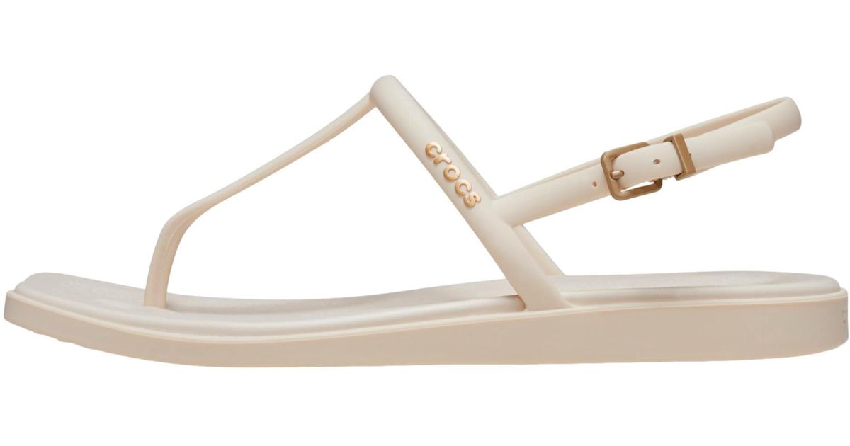 Crocs™ Miami Thong Sandal Dew 209793-0Ww in White | Lyst