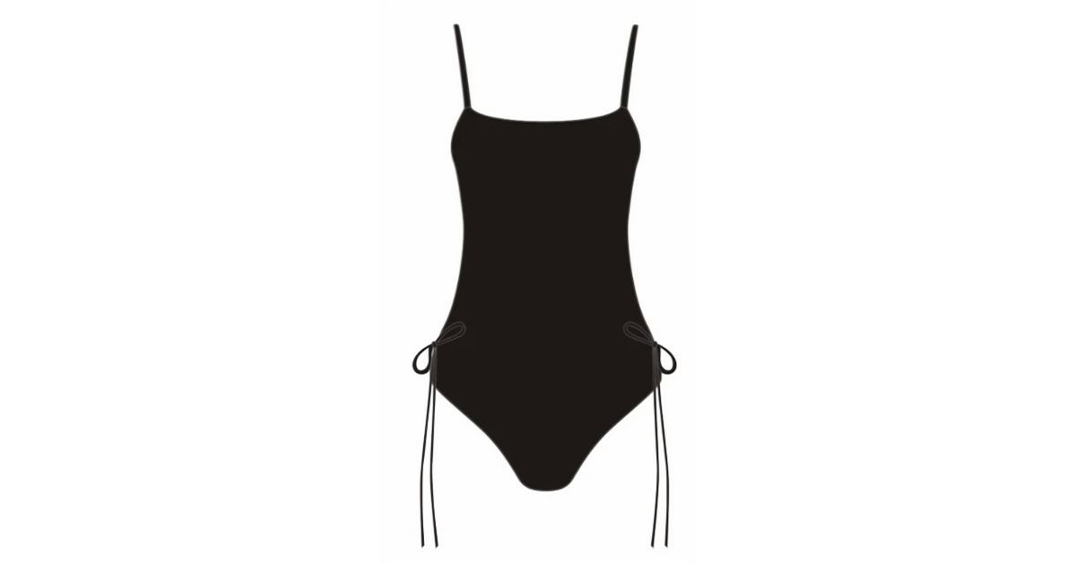 Phie Collective So Solid Milena Cheeky One Piece in Black | Lyst