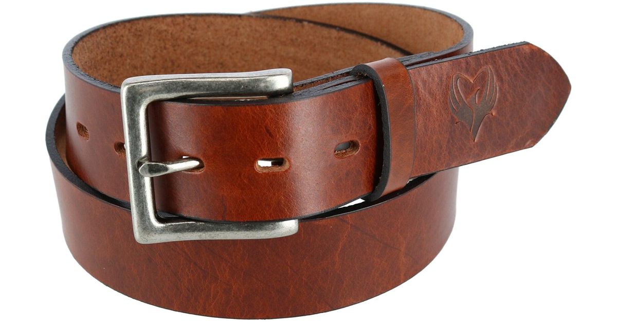 Ascentix Removable Buckle Bridle Belt With Phoenix in Brown for Men | Lyst