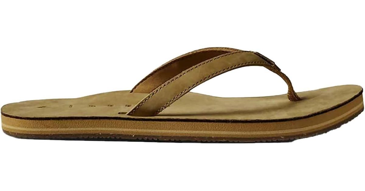Reef Solana Slippers in Brown | Lyst