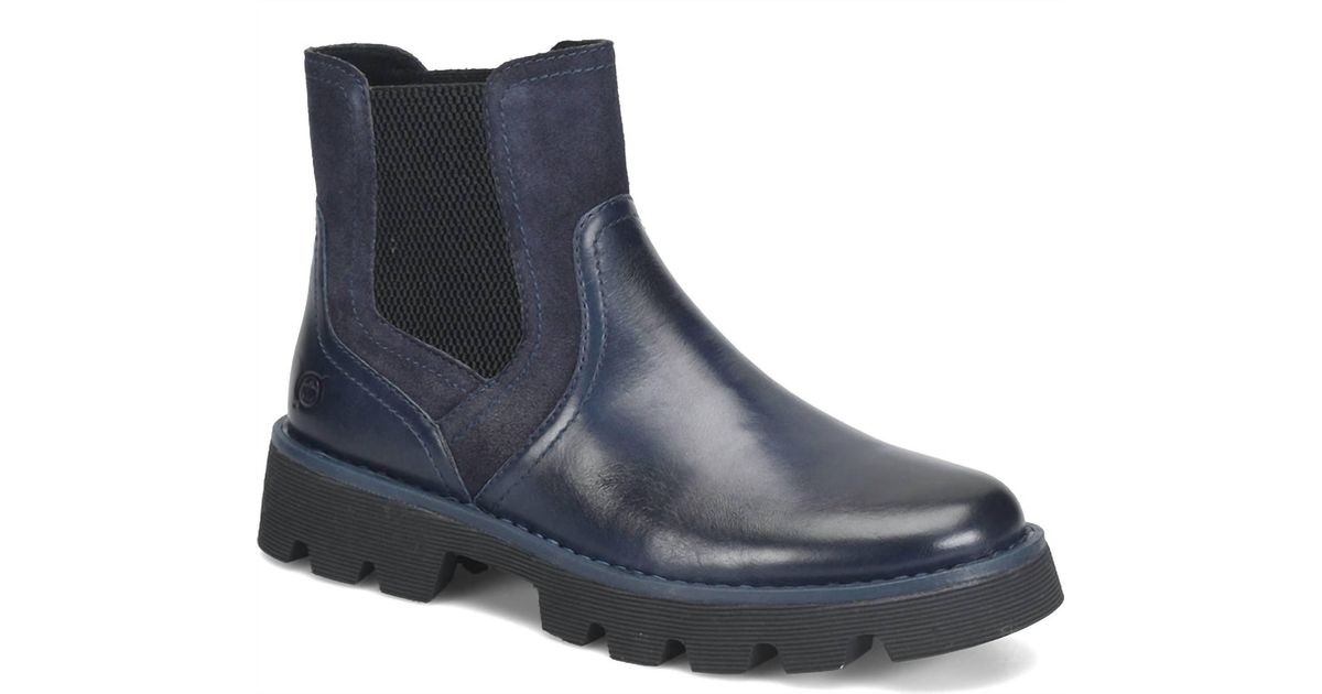 Born Skyway Boots in Blue | Lyst