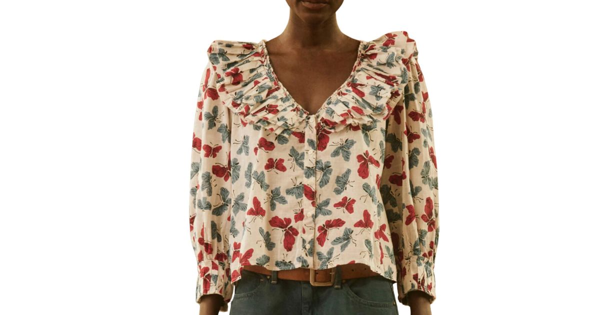 The Great Symphony Top in Brown | Lyst