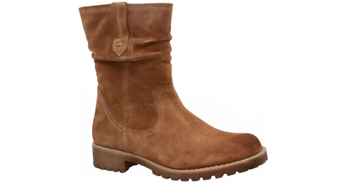 Eric Michael Texas Ankle Boot in Brown | Lyst