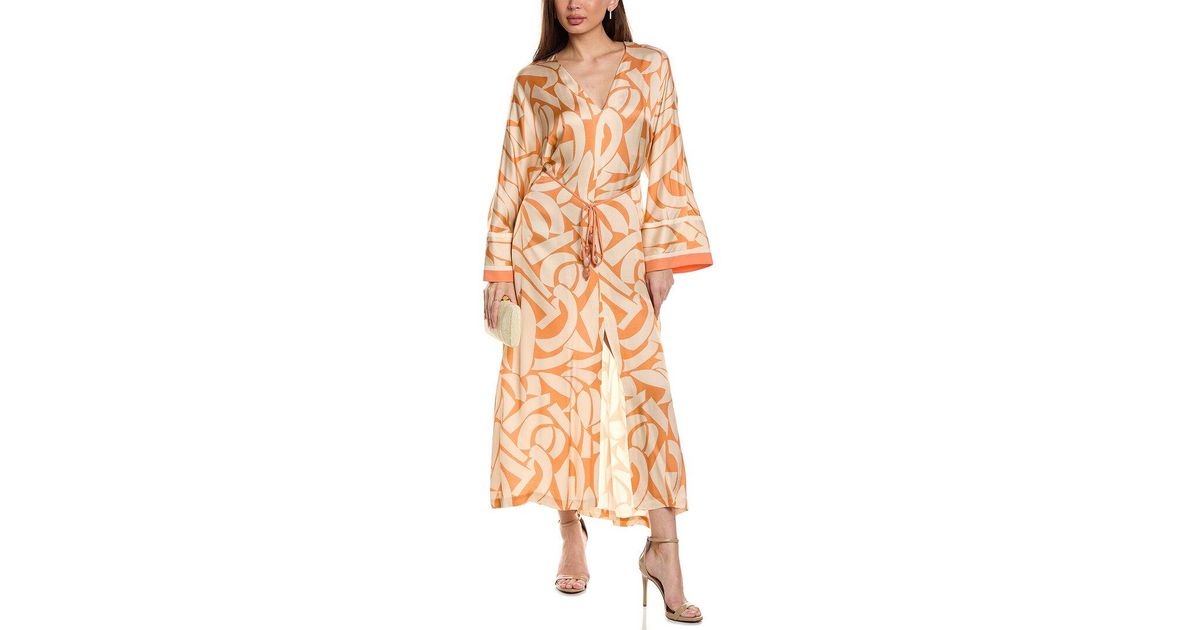 Alexis Giorgia Maxi Dress in Orange | Lyst