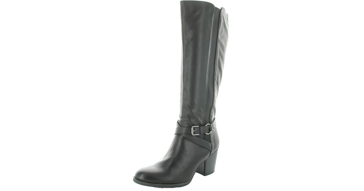 Naturalizer Timber Knee-High Boots in Gray | Lyst