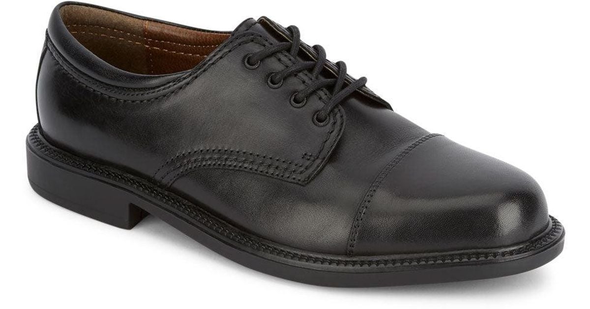 Dockers Gordon Leather Dress Casual Cap Toe Oxford Shoe in Black for ...