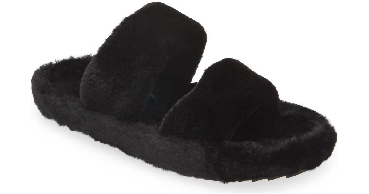 Billini Whistler Slides in Black | Lyst