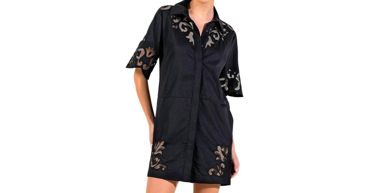 Scarlett Poppies Da Vinci Dome Dress in Black | Lyst