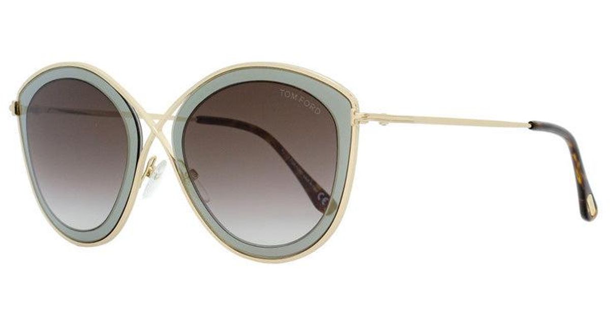 Tom Ford Cat Eye Full Rim, With A With Frame And Gradient Lens in ...