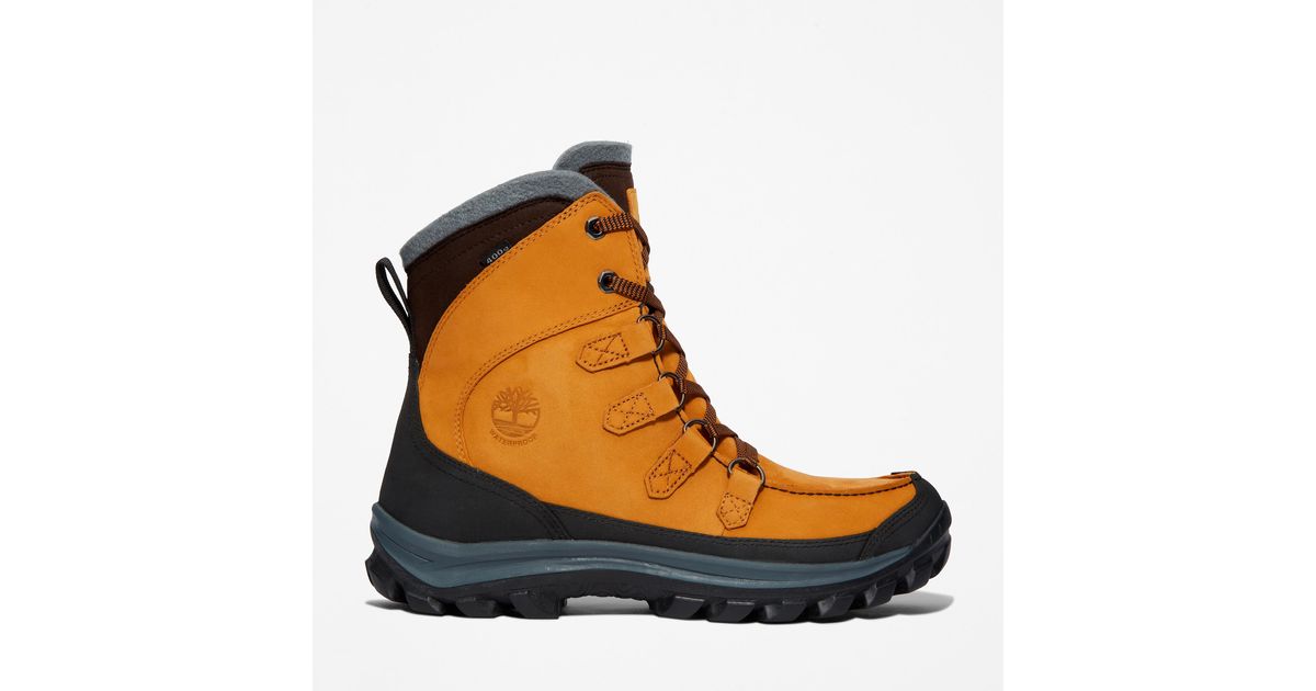 Timberland Chillberg Insulated Winter Boots in Blue for Men | Lyst