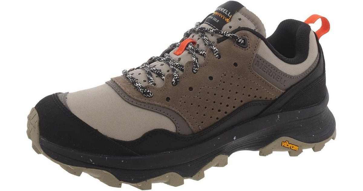 Merrell Speed Solo Running Trail Hiking Shoes in Brown for Men | Lyst