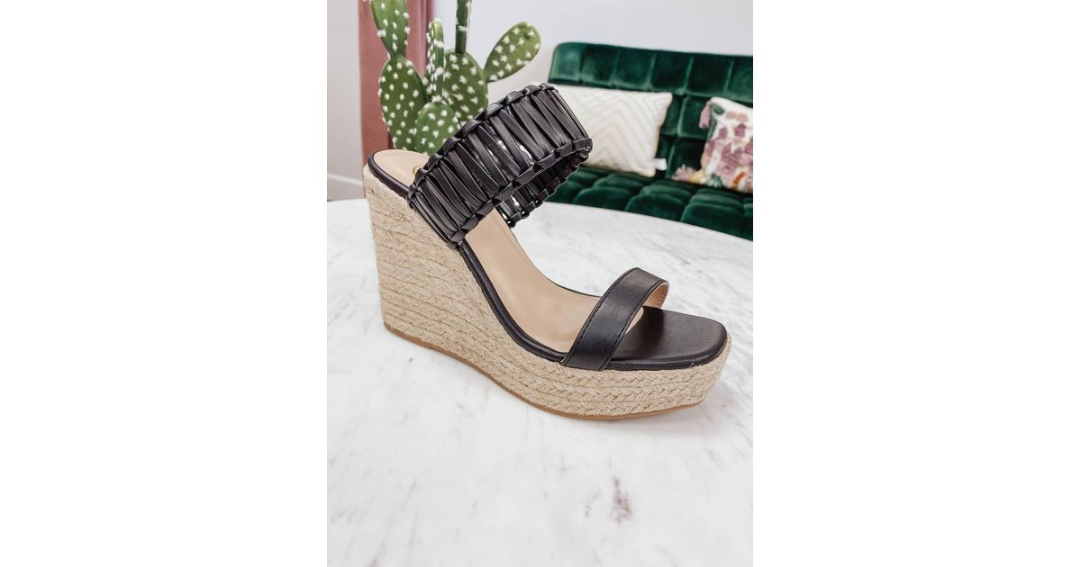 Ccocci Tulum Wedge in Gray | Lyst