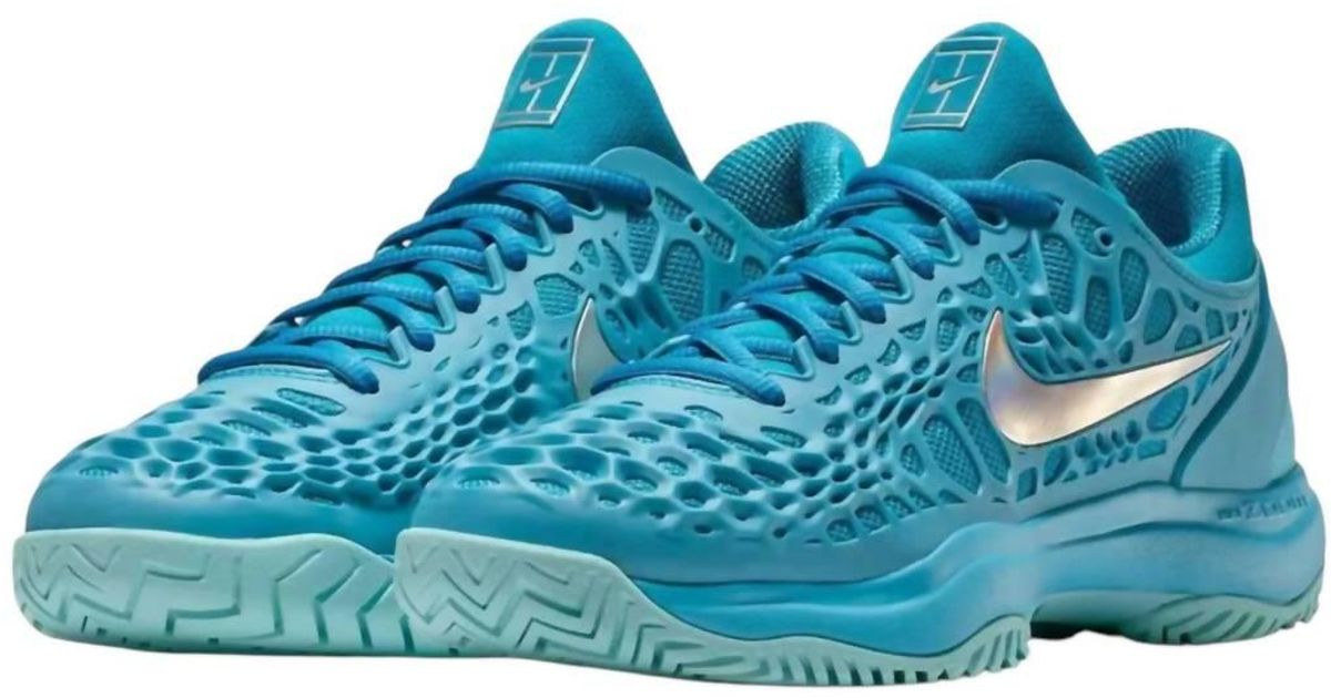 Nike Air Zoom Cage Shoes in Blue | Lyst