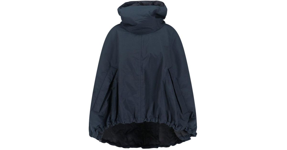 Cape Tabarro Cape in Blue | Lyst