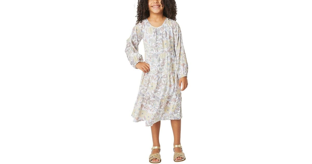 Roberta Roller Rabbit Kids Lace Valentine Priscilla Dress in Gray | Lyst