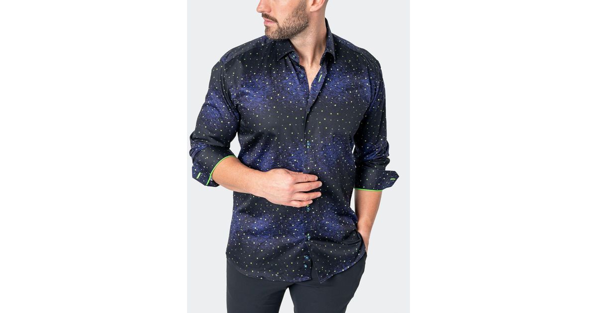 Maceoo Fibonacci Stars in Blue for Men | Lyst