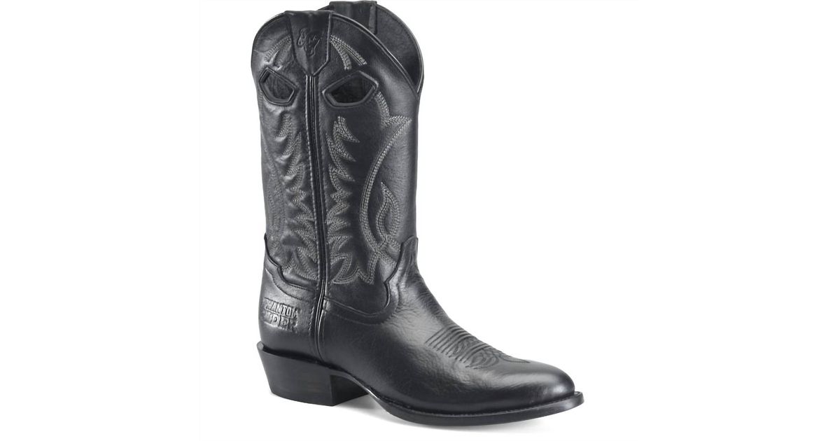 Double H Boot Phantom Rider 11" Roper Boots in Gray for Men | Lyst