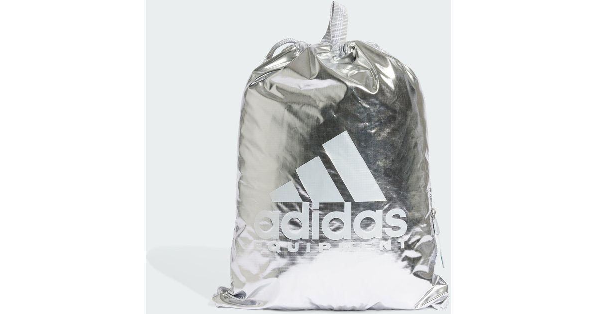 adidas Equipment Gym Sack in Gray for Men | Lyst