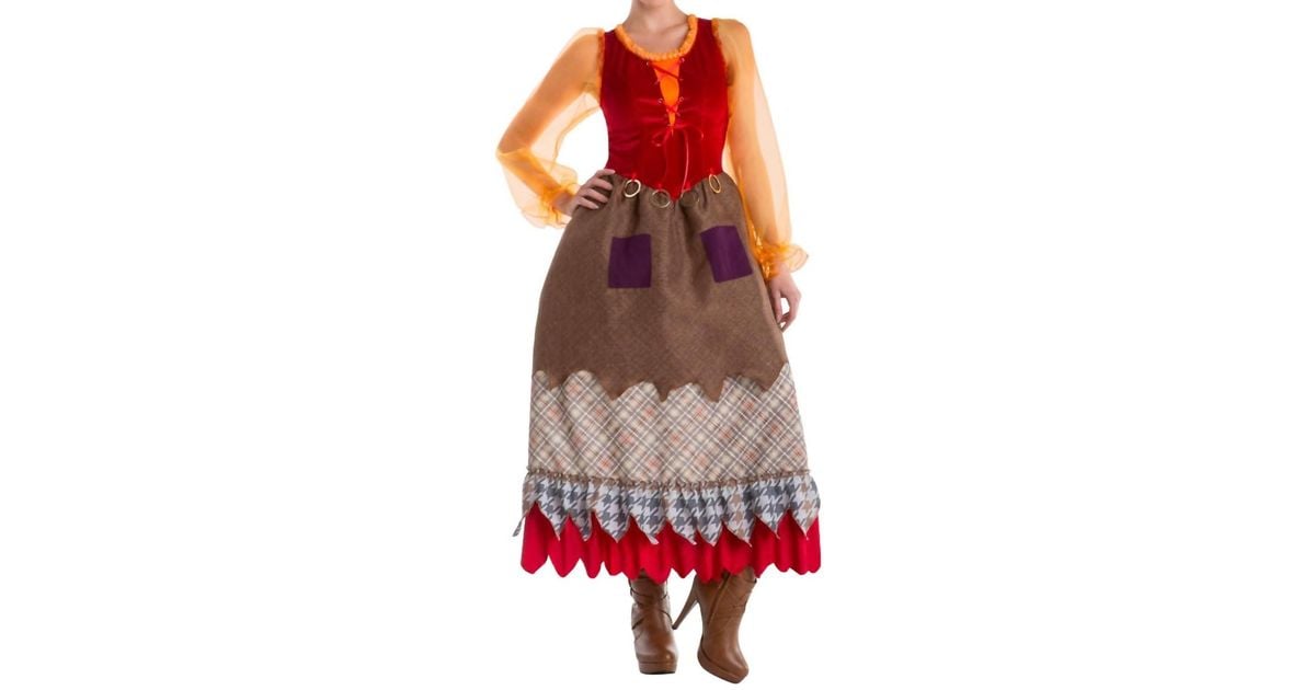 Palamon Goofy Salem Sister Dress Costume in Red | Lyst