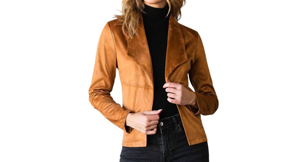 Ninexis Western Blazer Style Jacket in Brown | Lyst
