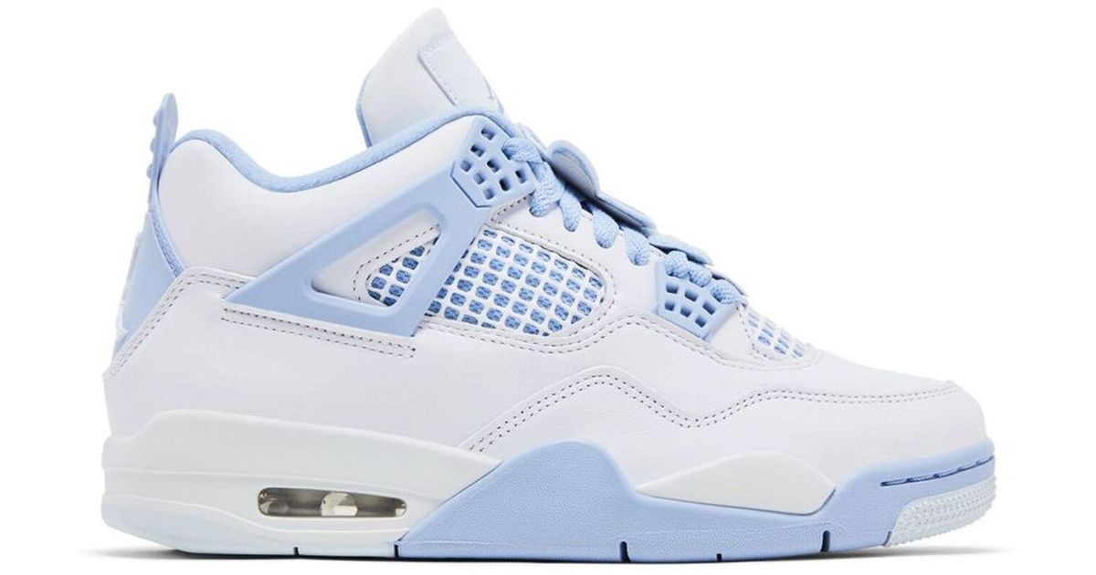 Nike 4 Retro Forget Me Not in Black | Lyst