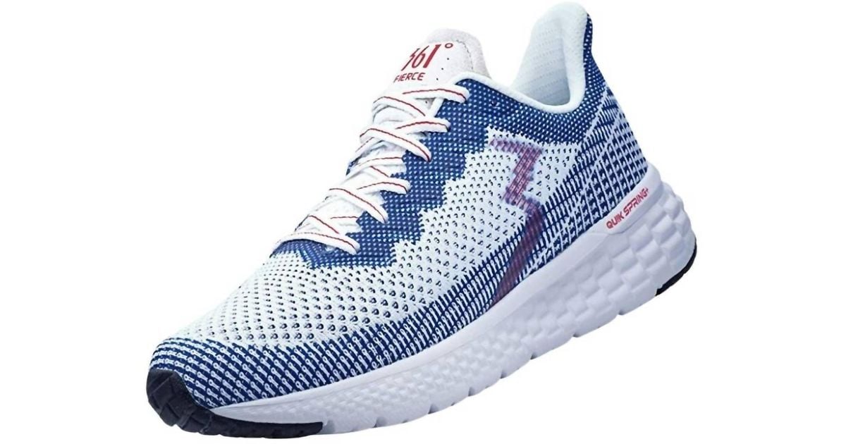 361 Degrees Fierce Running Shoes in Blue for Men | Lyst