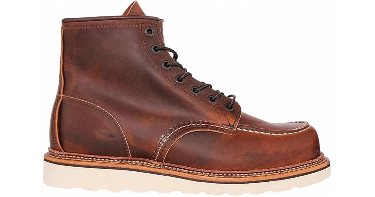 Red Wing Heritage Moc Toe Boot in Brown for Men | Lyst