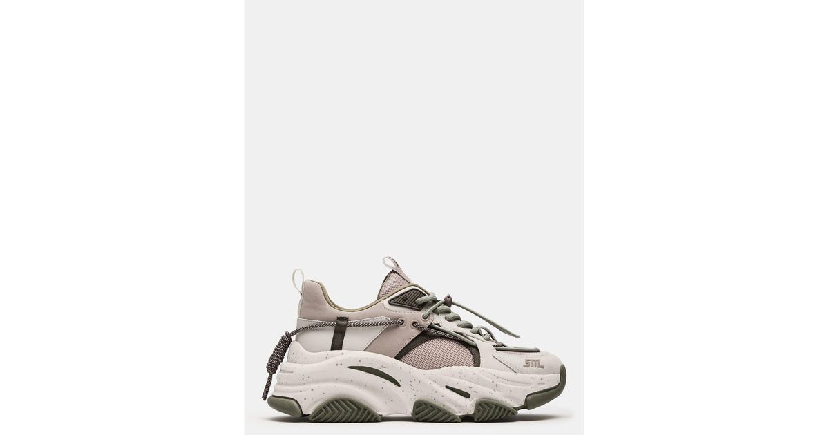 Steve Madden Varsity Bone in White | Lyst