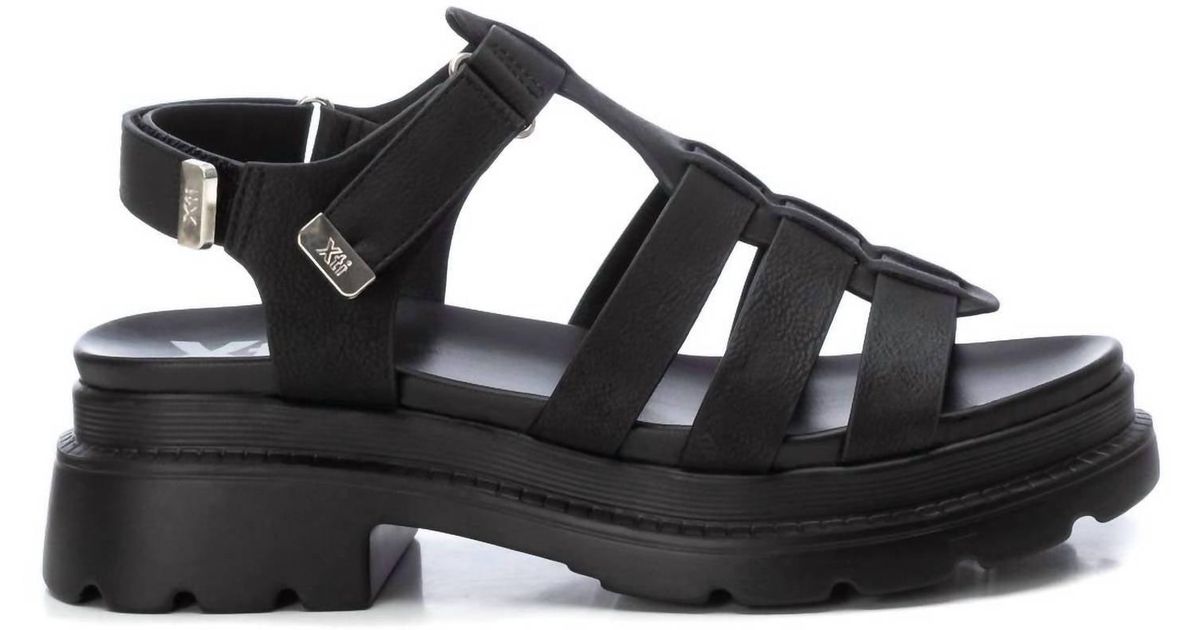 Xti Urban Sandals in Black | Lyst