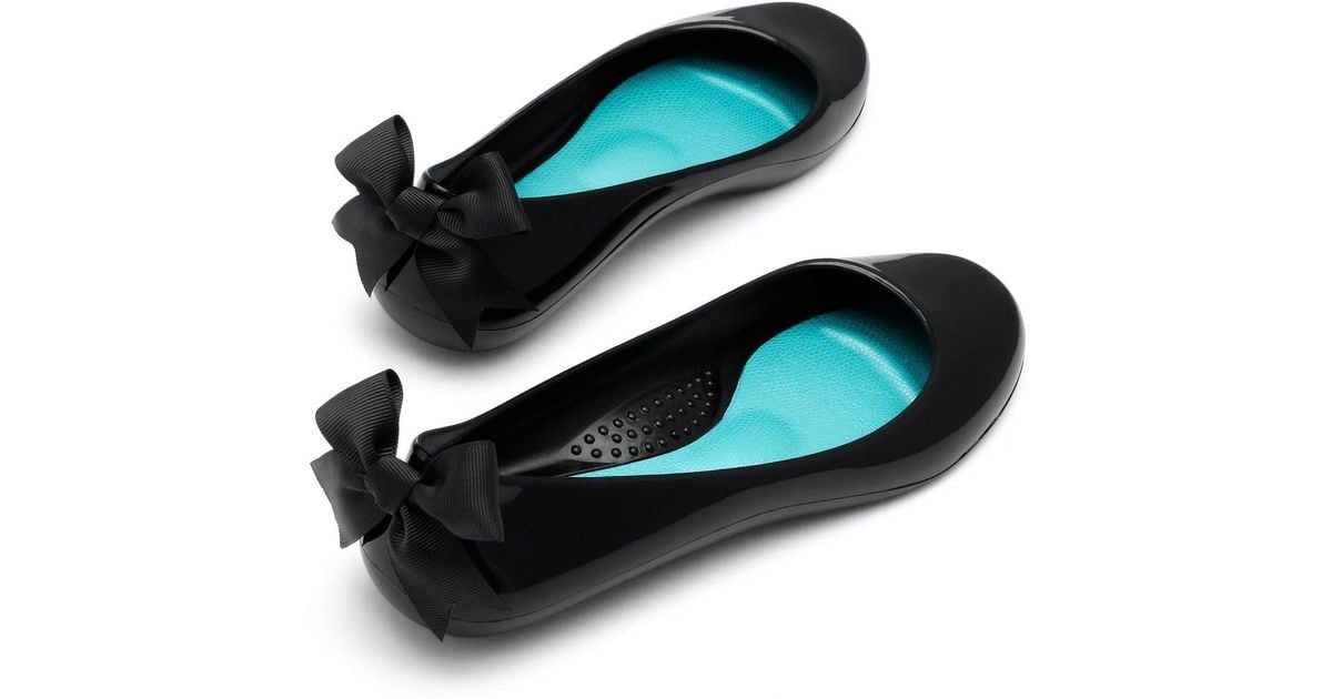 Oka-B Lily Ballet Flat in Black | Lyst